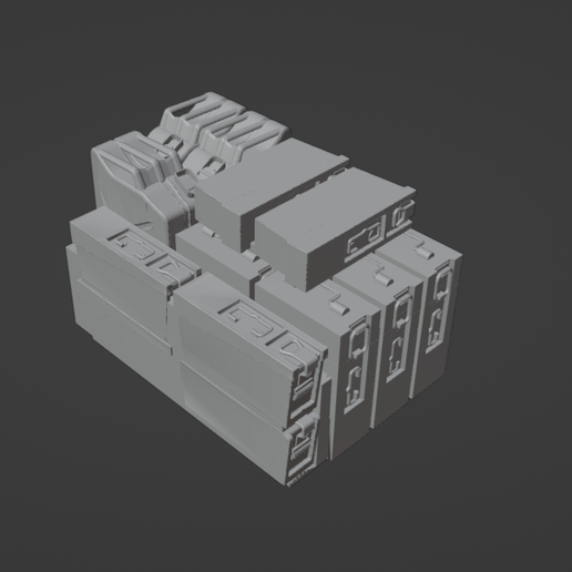 🚐 1/35 German IF8 Infantry Trailer with Cargo・ STL File for ・Cults