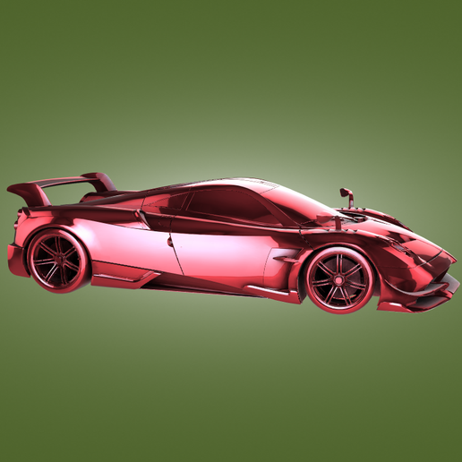 OBJ file Pagani Huayra BC 2016 🏠 ・3D print model to download・Cults
