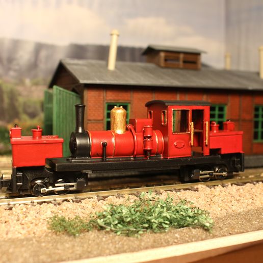 🚂 H0e "Nora" Garratt Locomotive (K1-Style) of the FCAF・ STL File for 3D ...