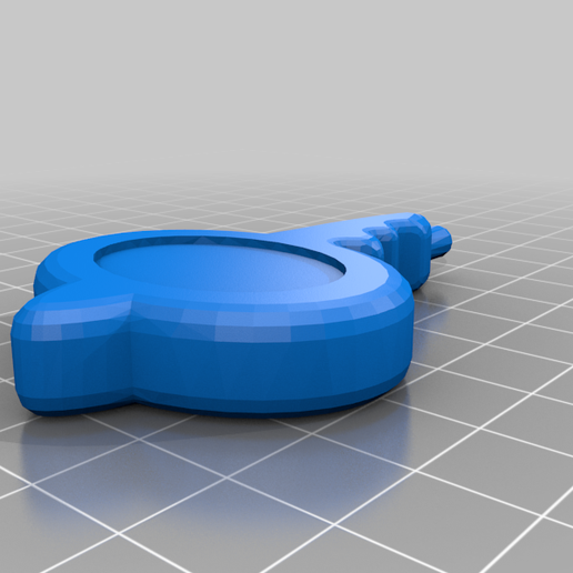 🔑 Cariboo Key・Free STL File for ・Cults