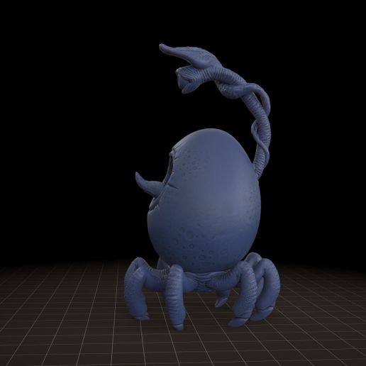 👹 Monster Egg 3D Printable STL File – Fantasy Creature Egg for 3D ...