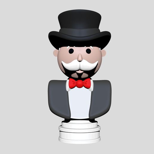 Monopoly Man Moustache
