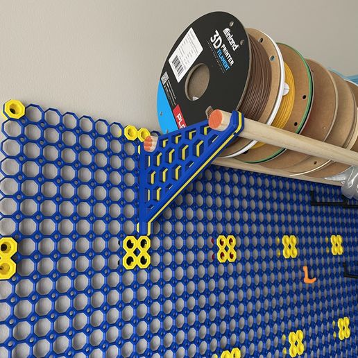 🪢 Filament Rack for Multiboard - (Heavy Duty)・Free STL File for 3D ...