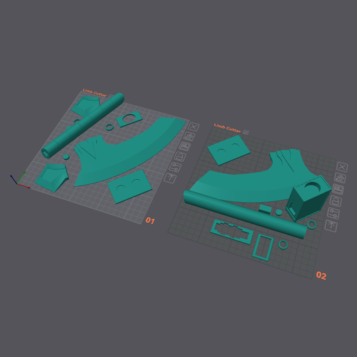 👾 Dying Light: The Beast - Limb Cutter・ STL File for 3D printing・Cults