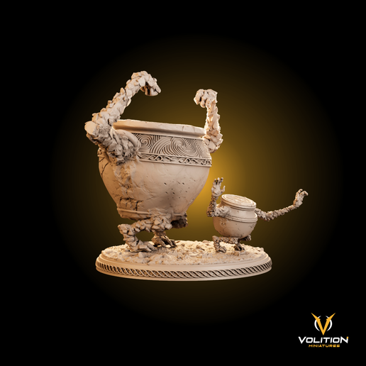 3D file Alexander and Jar Bairn | Diorama | Elden Ring Fan Art 🫙 ・3D ...