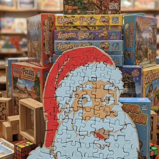 🎅 Santa Claus Christmas Puzzle - Colorful Holiday Edition・ 3MF File for ...