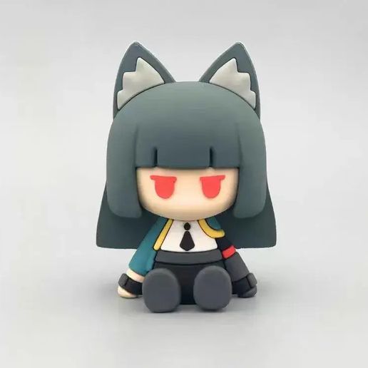 💤 Zenless Zone Zero - Chibi Style -Q- Hoshimi Miyabi・Free 3MF File for ...