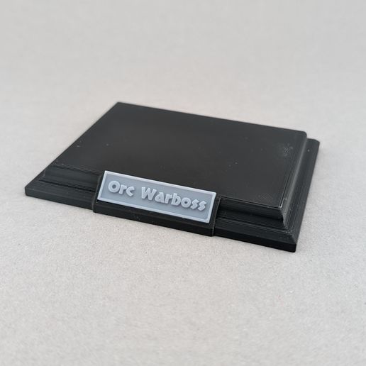 🟪 Diorama stand rectangular & square・ STL File for 3D printing・Cults