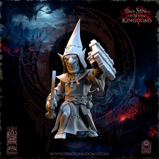 ⚔️ The Black Horde Goblins Warriors・ 3D File for ・Cults
