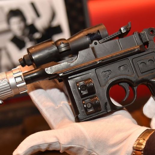 DL-44 Heavy Blaster Han Solo & Luke Skywalker - Optimized for Resin 3D ...
