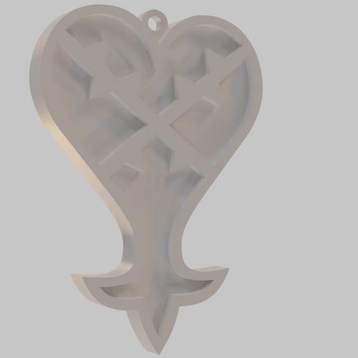 🗝️ Heartless Emblem・Free STL File for ・Cults