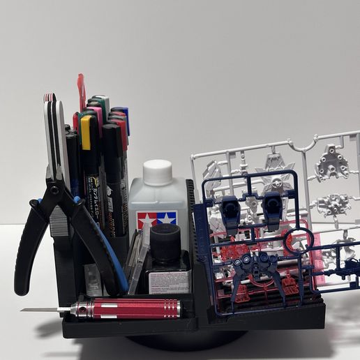 🤖 Gunpla Tool Holder With Runner Holder・ GCODE File for 3D printing・Cults