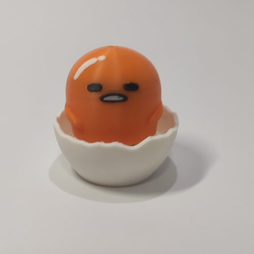 👌 gudetama sanrio fidget clicker・ STL File for 3D printing・Cults