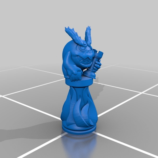 🔥 Fire type Pokemon CHess Pack・Free 3D File for ・Cults