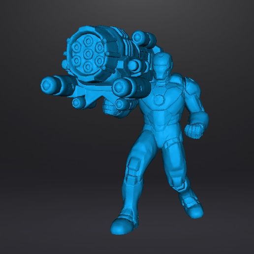 👨 IRON MAN PROTON CANNON MINIATURE MODEL FOR SCIFI GAMES RPG DND・ STL ...