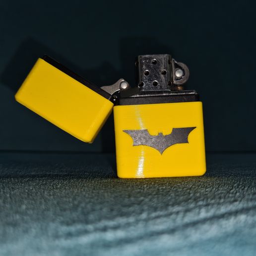 🦇 BATMAN ZIPPO CASE・ STL File for ・Cults