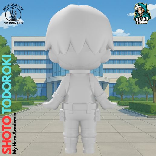 🎨 Chibi Shoto Todoroki - My Hero Academia Fan Art 3D Model・ STL File ...