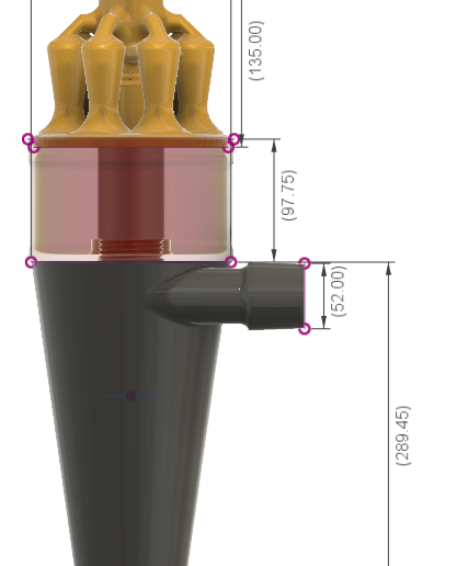 🌀 7 Head Multi Cyclone Chamber v2 (Compact Size Added)・ STL File for 3D ...
