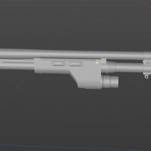 OBJ file American Remington M870 shotgun digital model 🗺️ ・3D print ...