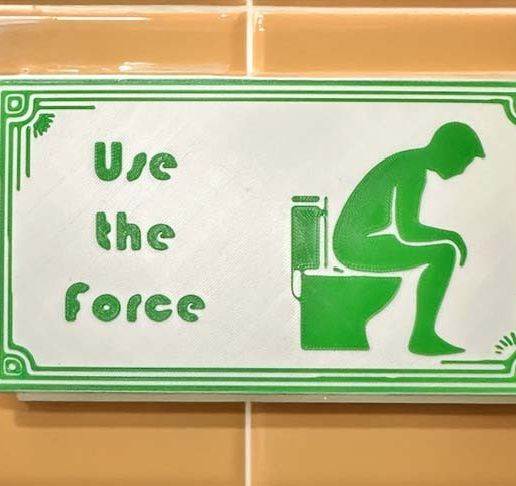 🚽 Use the Force - Meme・Free STL File for 3D printing・Cults