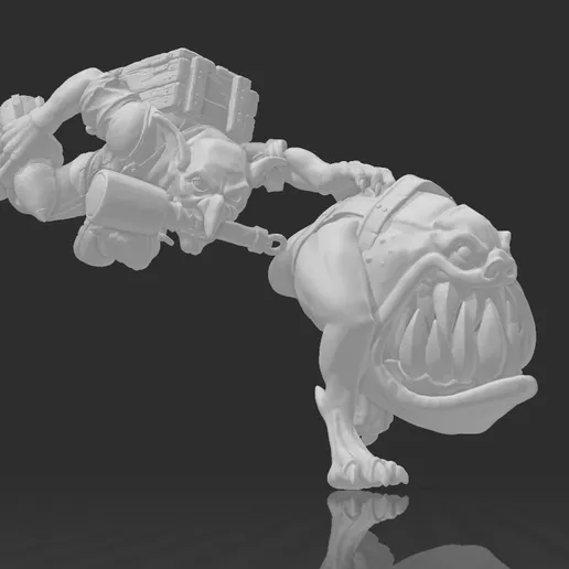 💣 orc pet bomb squid x2・Free STL File for 3D printing・Cults