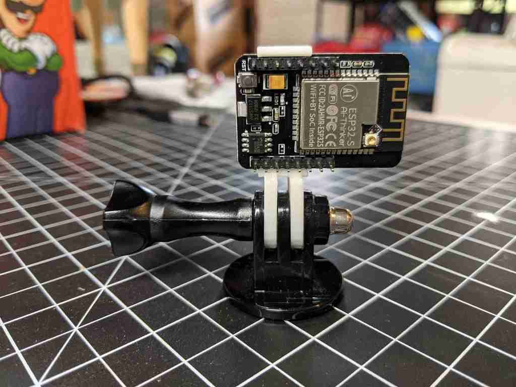 Бесплатный 3D файл Esp32Cam крепление для gopro・3D-печатная модель для скачивания・Cults