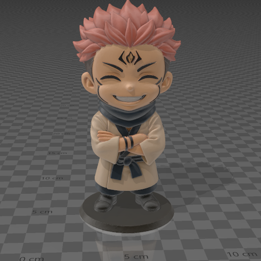 👾 Ryomen Sukuna Jujutsu Kaisen・ STL File for 3D printing・Cults