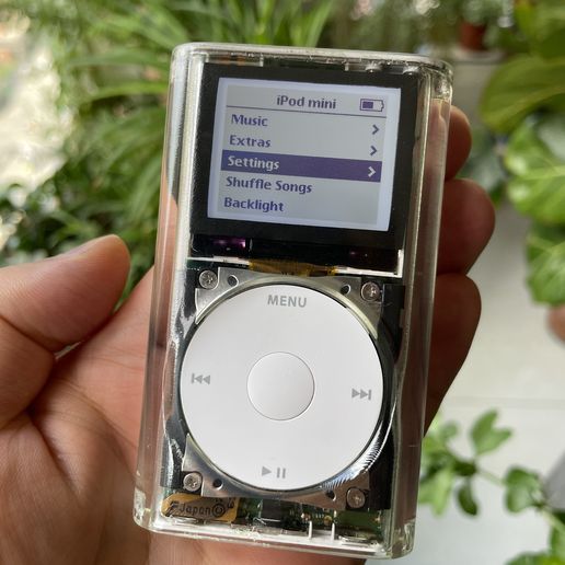 🐚 iPod Mini Transparent Shell・ STL File for 3D printing・Cults