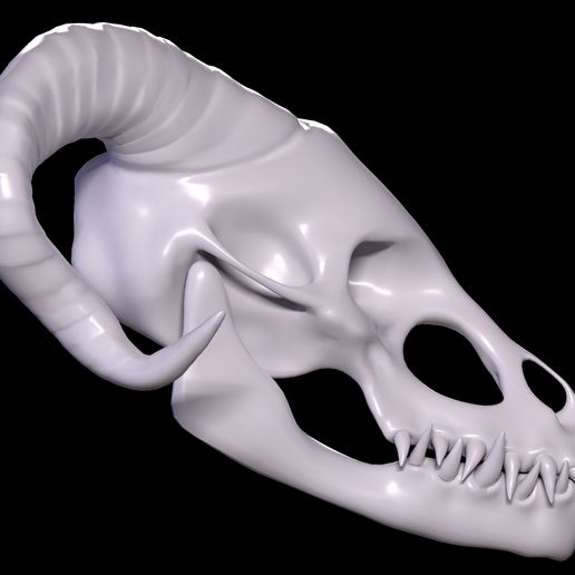 STL file Dragon Skull 🐉 ・3D printing design to download・Cults