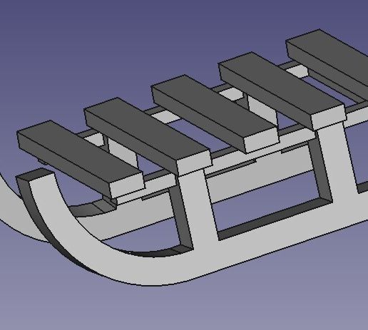 Free STL file Children's sled 🛷 ・3D printable design to download・Cults