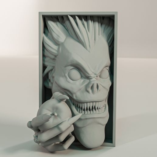 3MF file Ryuk Manga Nook 💬 ・3D print design to download・Cults