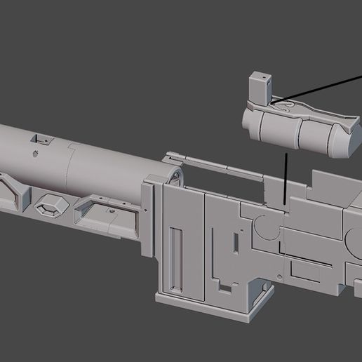 🔫 40K Boltor prop・Free 3D File for ・Cults