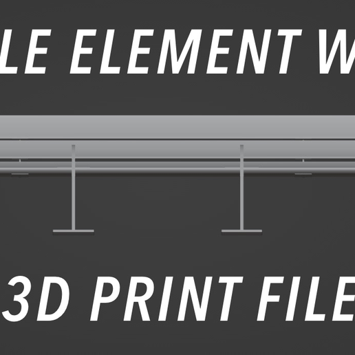 🪶 Triple Element Wing (Swan-Neck Mount)・ OBJ File for 3D printing・Cults