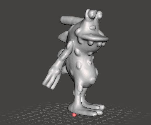 🐸 OLOCOONS H2O RABAK PVC FIGURE 2005 PROMOTIONAL TOY・ STL File for 3D ...