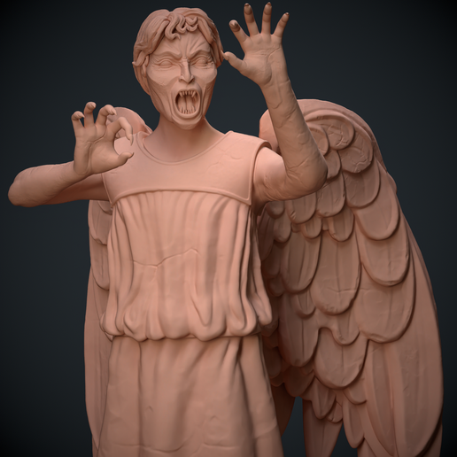 🩺 Doctor Who "Angel"・ STL File for 3D printing・Cults