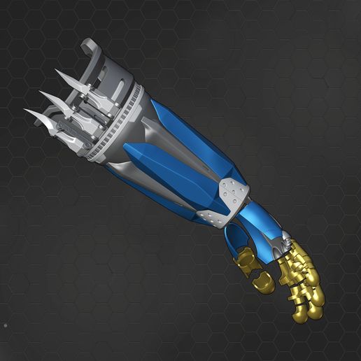 DMC5 Devil May Cry 5 Nero Devil Breaker Overture arm cosplay 3D print ...
