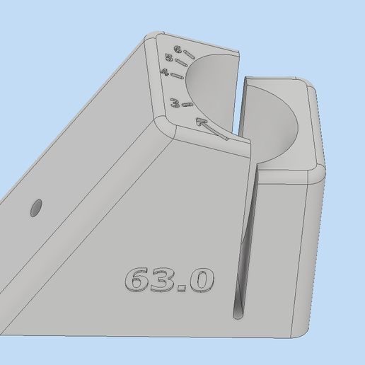 Stl File 3d Print File For 63 3mm Merge Collector Cutting Fixture 📁