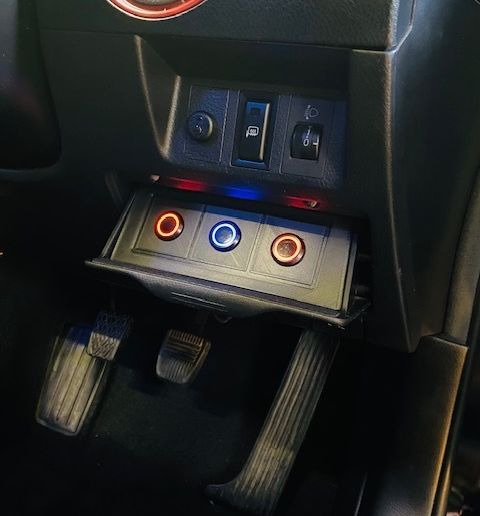 🚗 Toyota Mark 2 mk II Chaser IRV jzx110 pocket panel switch panel led ...