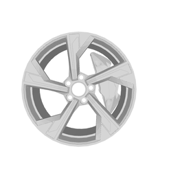 STL file Chevrolet Corvette WHEEL FOR 3D PRINTING 🚙 ・Template to ...