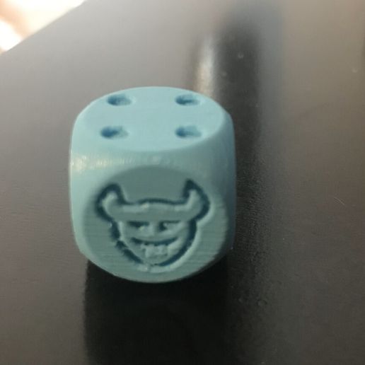 Free 3D file Rounded Demon Dice 🎲 ・3D printer design to download・Cults