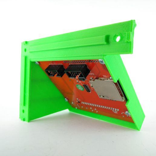 Free STL file ReprapDiscount Full Graphic Smart Controller mount for ...