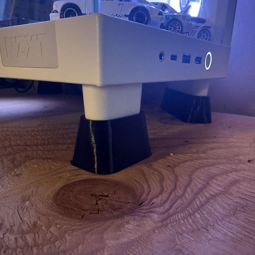 🦶 NZXT H6 Flow feet risers・ OBJ File for 3D printing・Cults