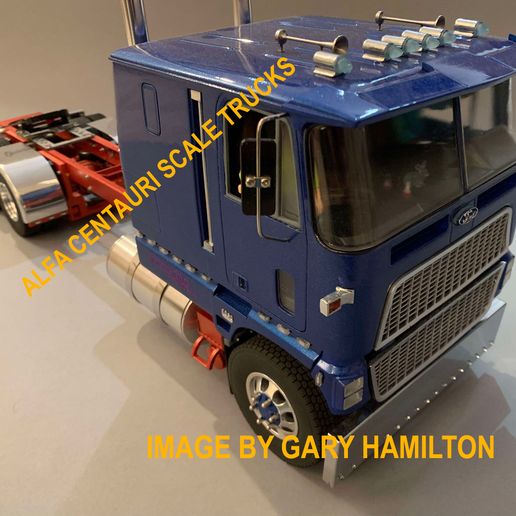 🚙 FORD CL 9000 1/14 SCALE CAB 110" SLEEPER CAB・ STL File for 3D ...