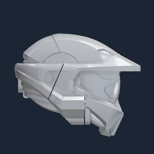 😇 Halo Master-chief Helmet・ STL File for 3D printing・Cults