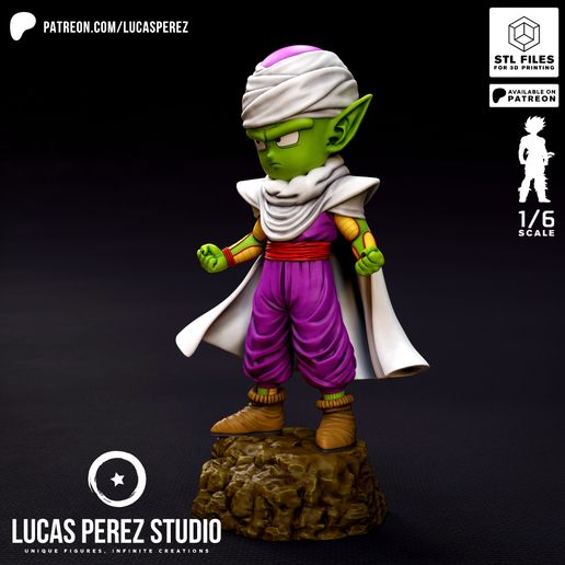 👾 PICCOLO DAIMA・ 3D File for 3D printing・Cults
