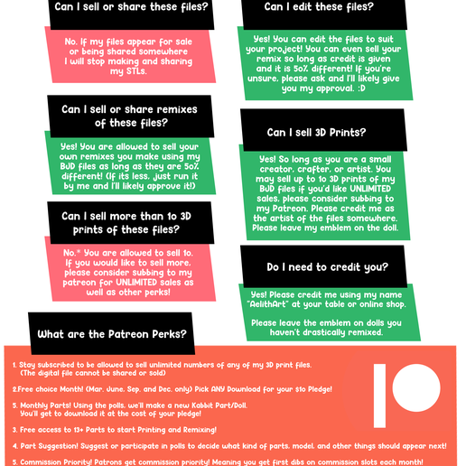 🗿 [KABBIT BJD] - Original Kabbit Ball Jointed Doll - (For FDM and SLA ...