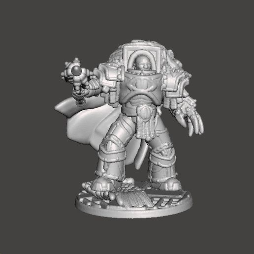 🦹 6MM SCALE HERETIC WARLORD MINIATURE MODEL FOR SCIFI OR FANTASY GAMES ...