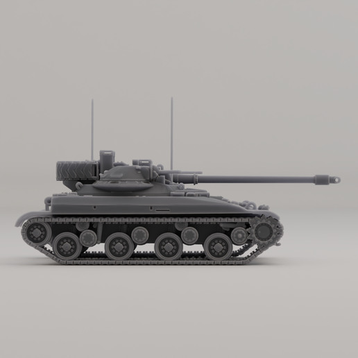 🥶 T92 (SPG, United States, Cold War, 1945)・ 3D File for 3D printing・Cults
