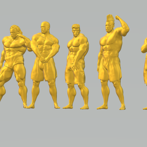 👨 Bodybuilder・ STL File for 3D printing・Cults