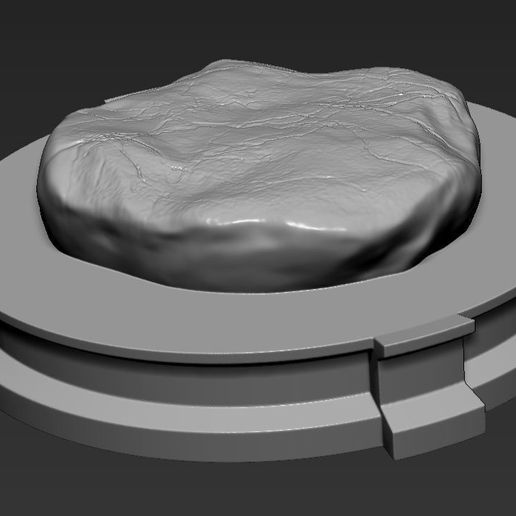 🪨 Decorative Rock Base Stand for figurines・ STL File for 3D printing・Cults